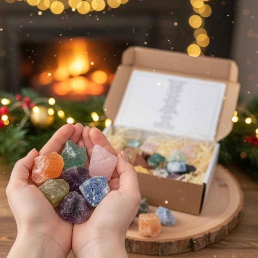 Premium Raw Crystal Kit - 20 Piece, Choose Your Size.natural Crystal ...