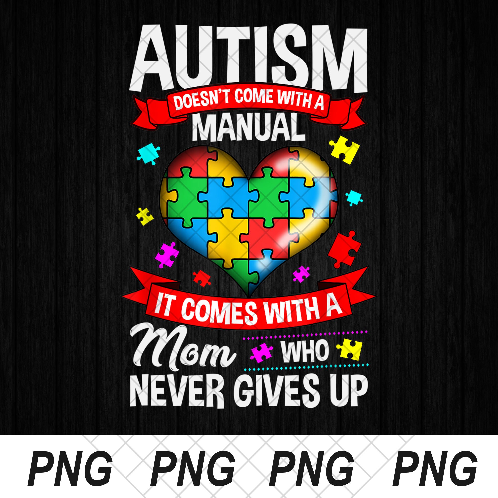 Autism Mom Png File / Digital Download / Autism Awareness Mom | Etsy