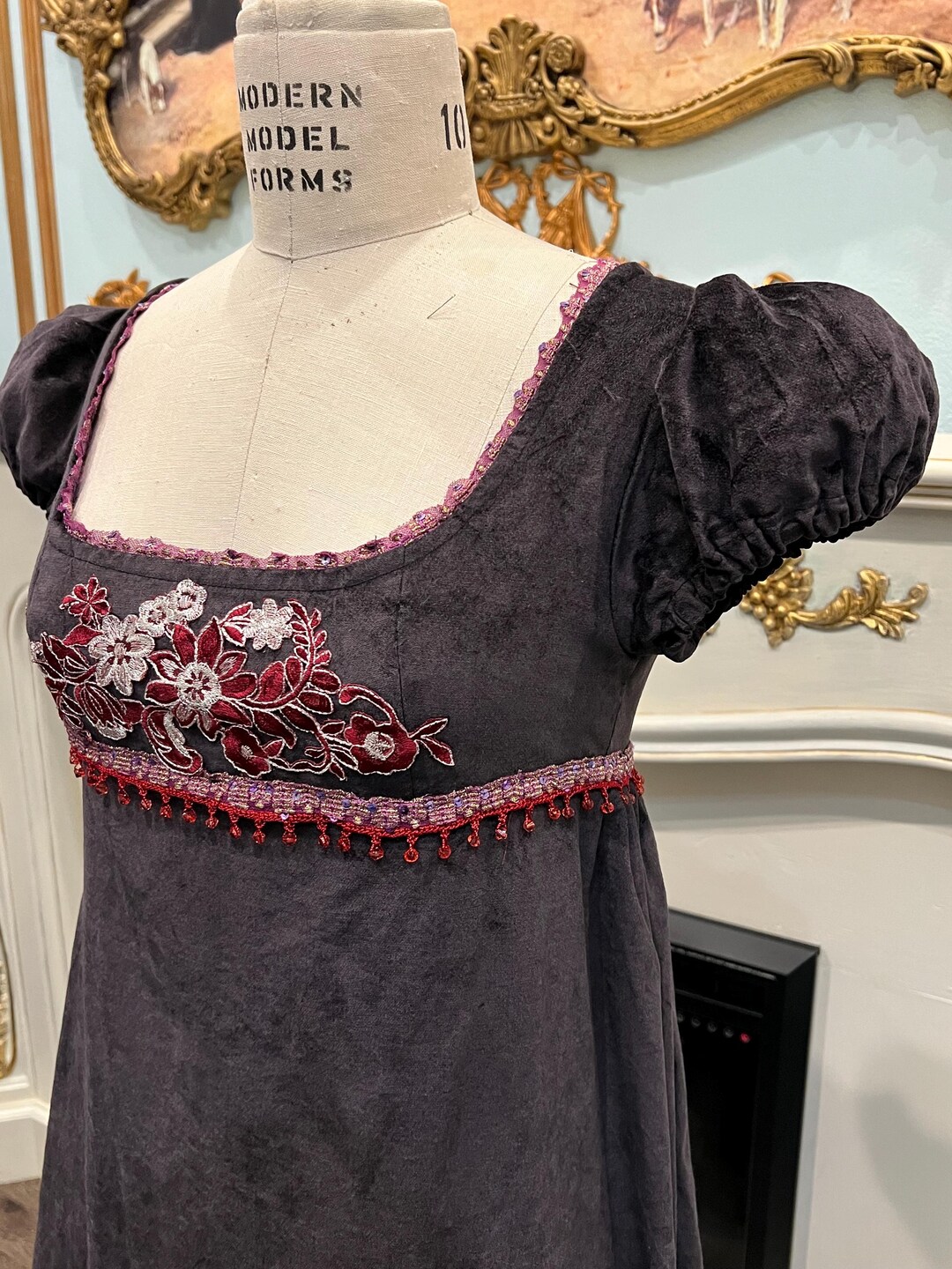 Regency Dress, Bridgerton Dress, Costume, Regency Ballgown, Regency Gown, Jane Austen, Lady ...