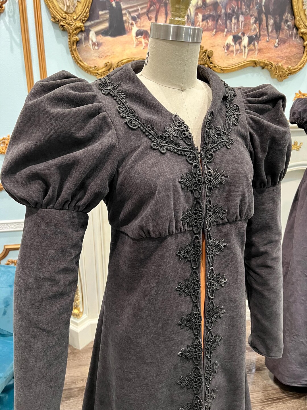 Regency Riding Coat, Bridgerton Dress, Bridgeton Gown, Costume, Regency ...