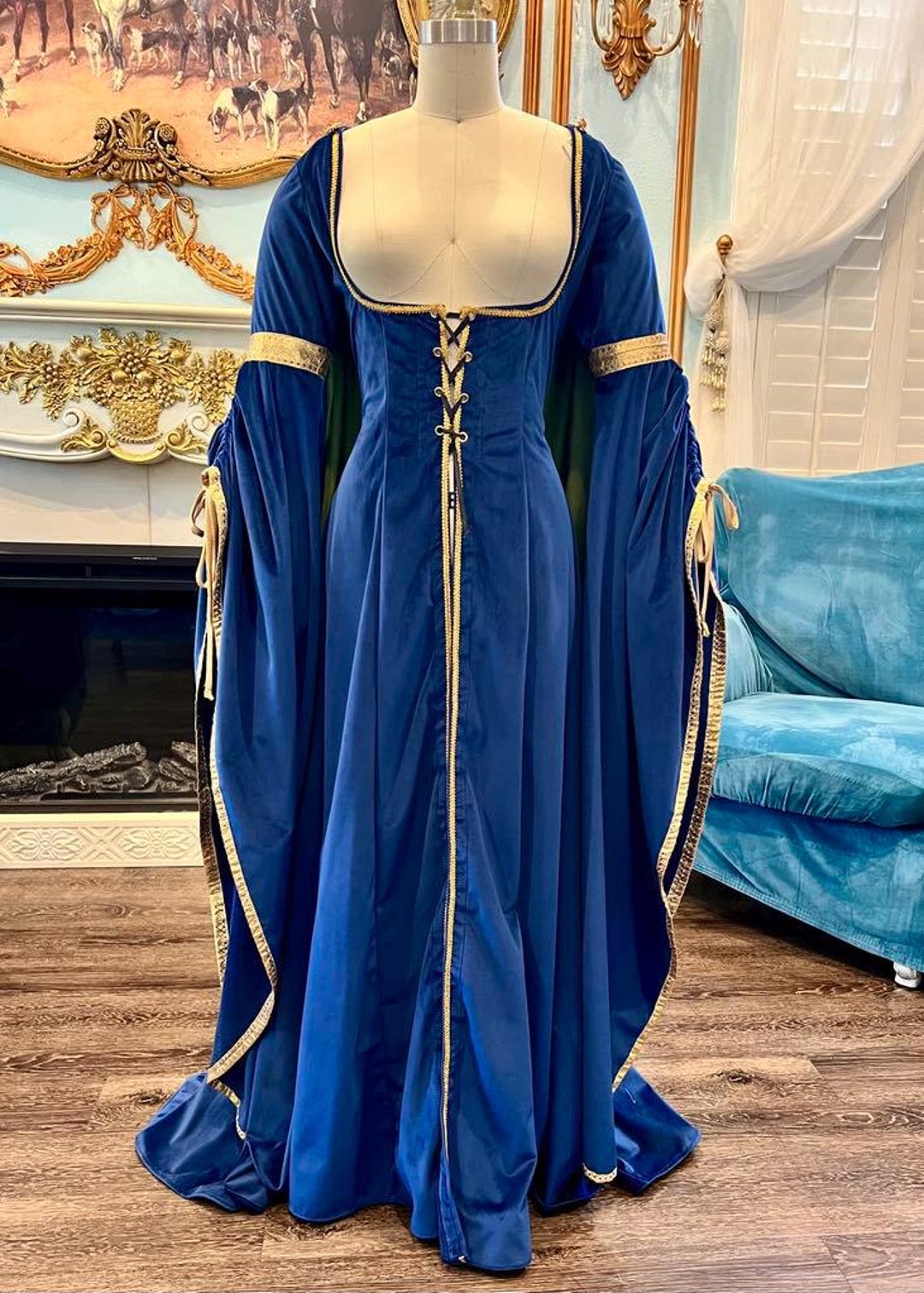 Medieval Cloak, Elven, Fantasy, Renaissance, Sorceress, Fairy, Queen ...