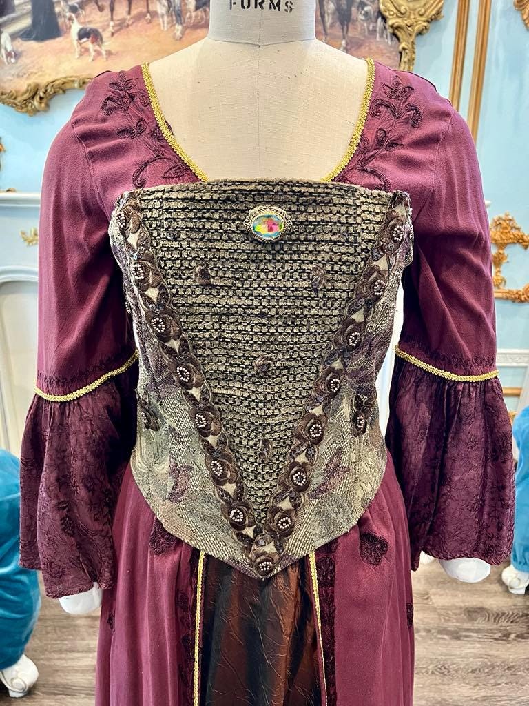 Medieval Gown, Cosplay Dress, Fantasy, Fairy, Theater, Costume, Tudor ...
