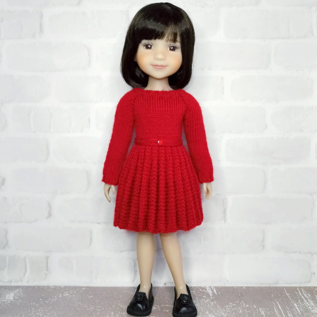 Ruby Red Fashion Friends Doll Clothes. Doll 14.5 Dress Sweater. RRFF ...