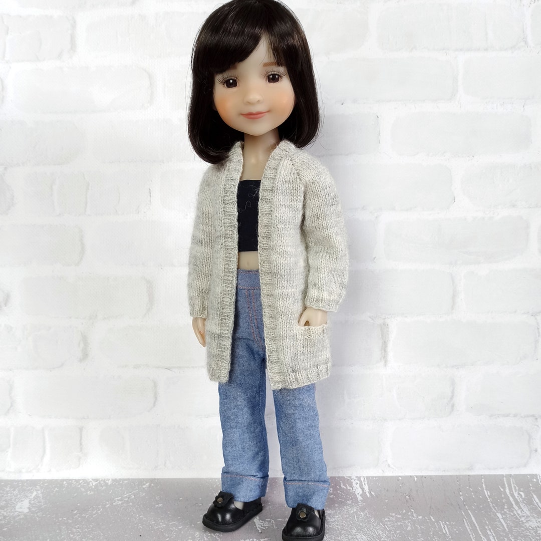 Ruby Red Fashion Friend Clothes. 14 Inch Doll Knitted Outfit. Ruby Red ...