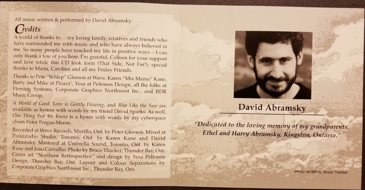 A World of Good ~ Cello & Piano Music Debut CD by David Abramsky - Etsy