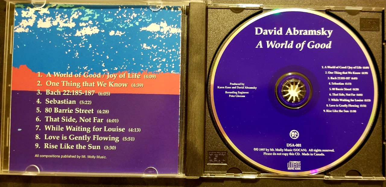 A World of Good ~ Cello & Piano Music Debut CD by David Abramsky - Etsy