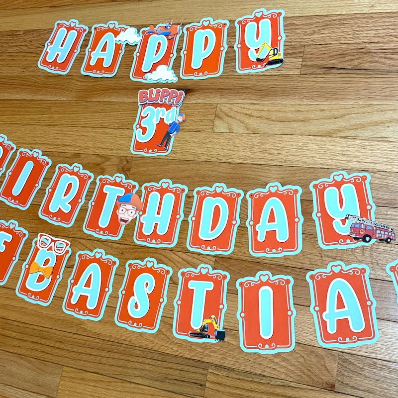 Blippi Birthday - Etsy