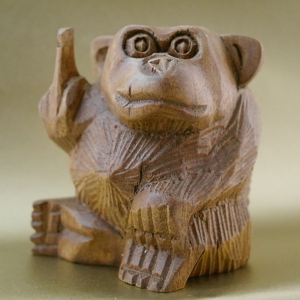 Monkey middle finger - Etsy.de