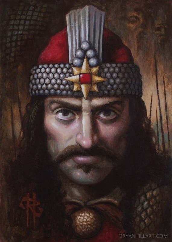 Vlad Dracula Art Vlad Tepes (the Impaler) Personal Project