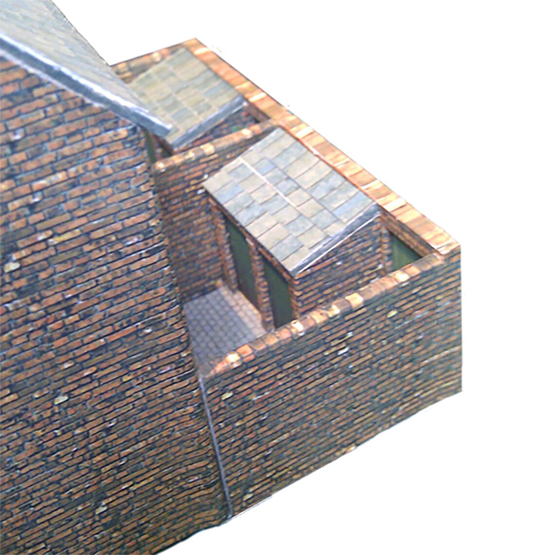 RES01 - Small Terraced House Digital Building Kit - O Scale - Etsy