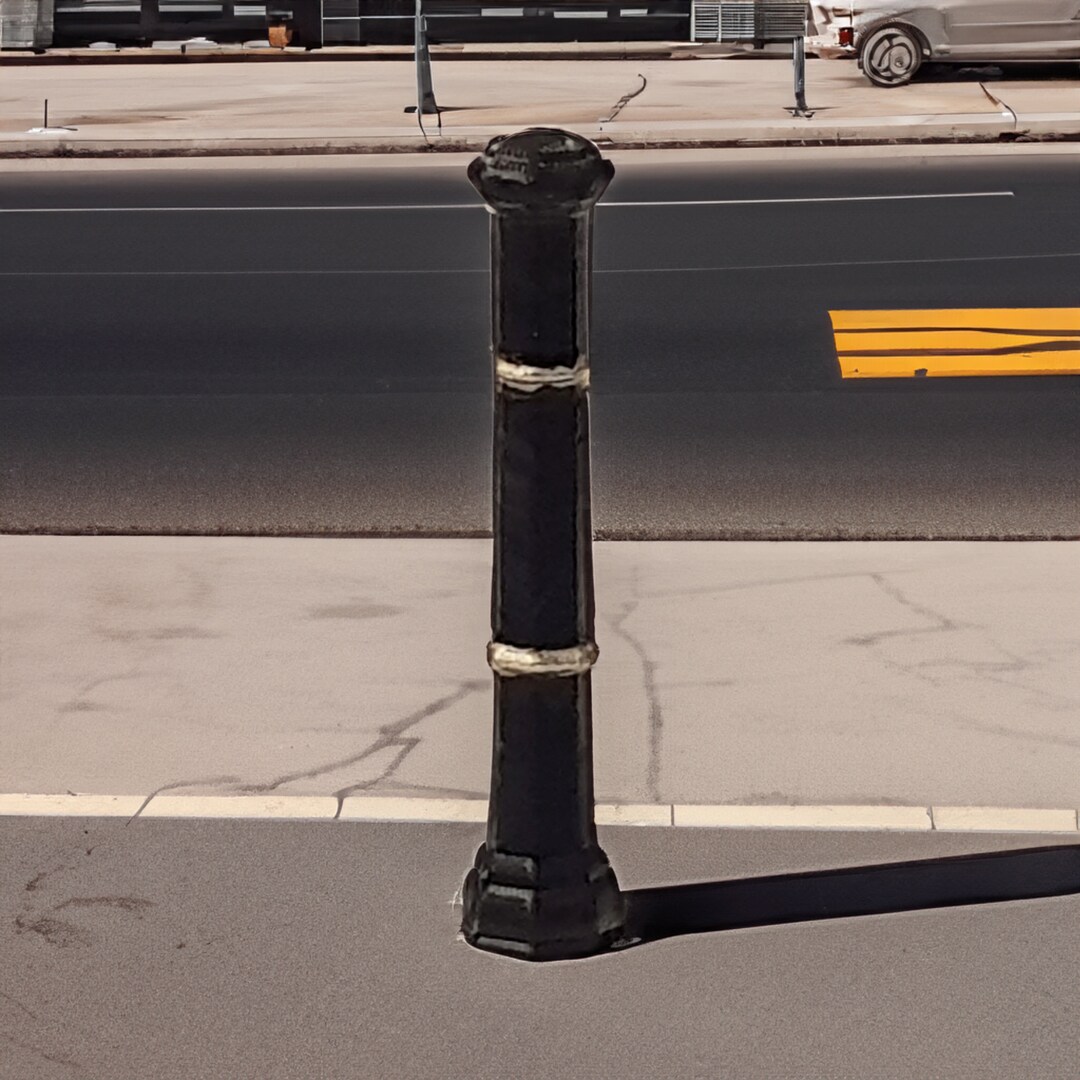 3D Printed Bollards Type 3 (x6) - Model Railway - Unpainted - Etsy