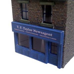 RES02 - Small Terraced Shop Digital Building Kit - OO Scale - Etsy