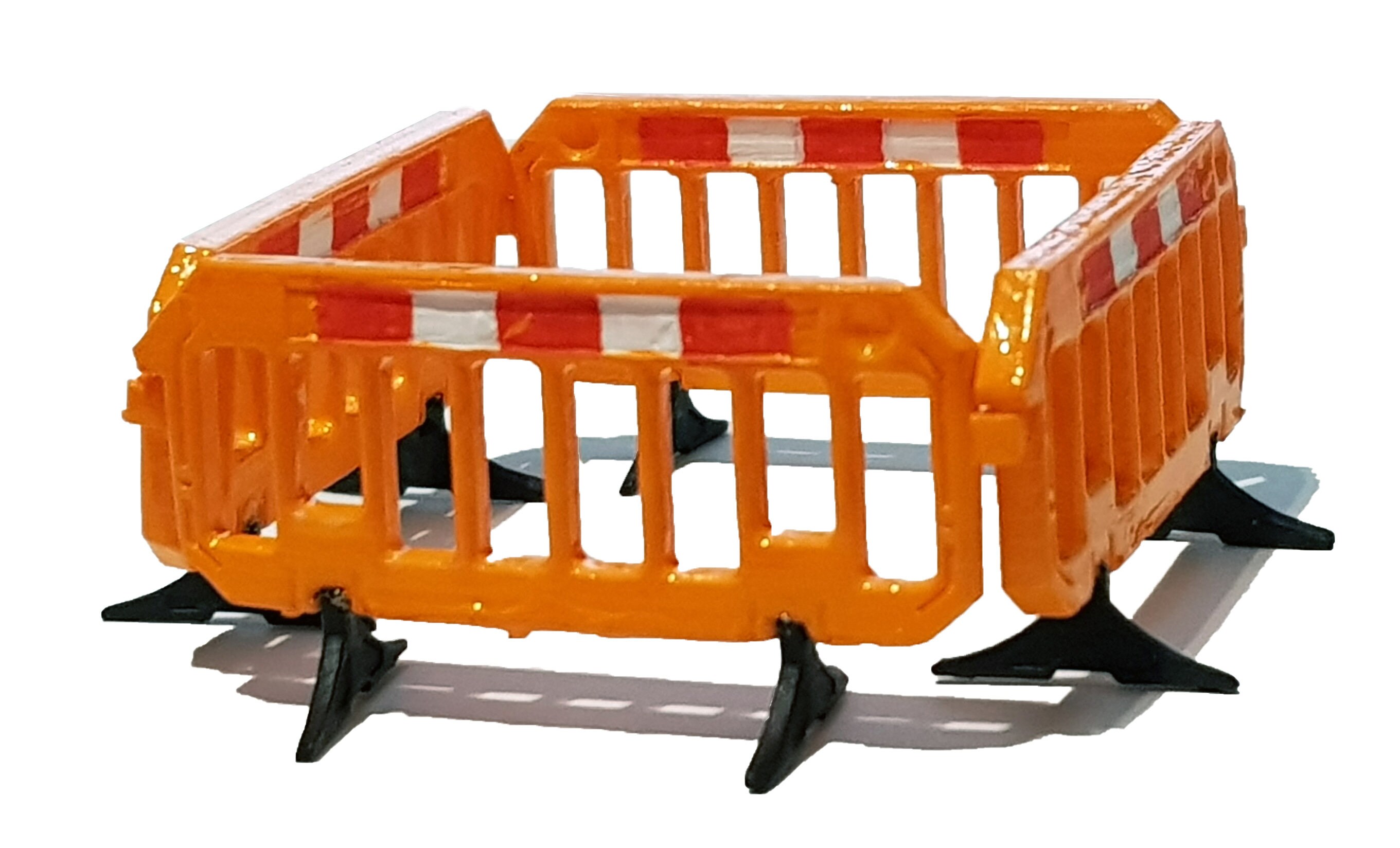 TD19 Road Work Barriers set of 4 Unpainted Model Railway - Etsy UK