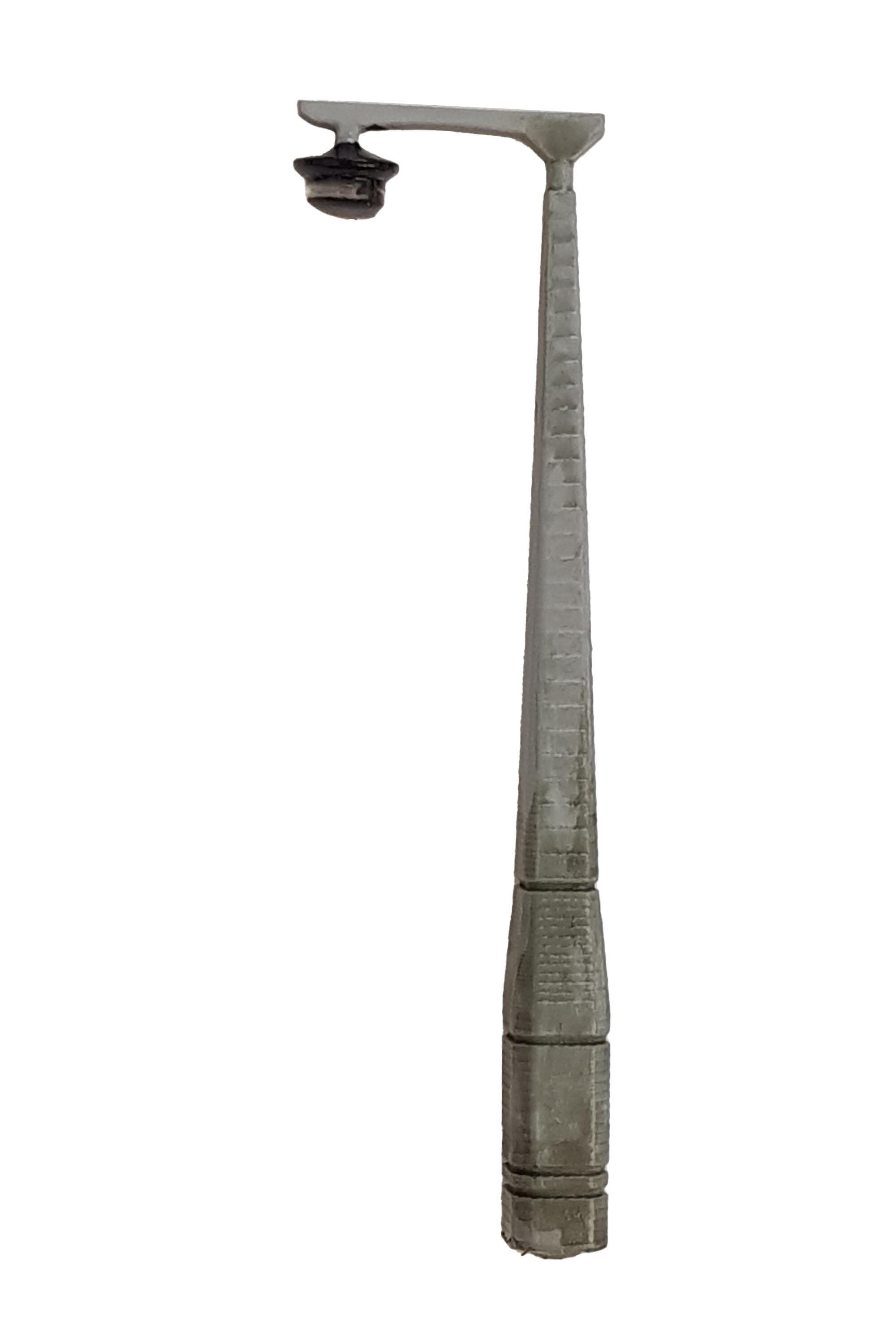 TD64- 1950s Lantern 2 Concrete Lampposts - Unpainted- Model Railway - N ...