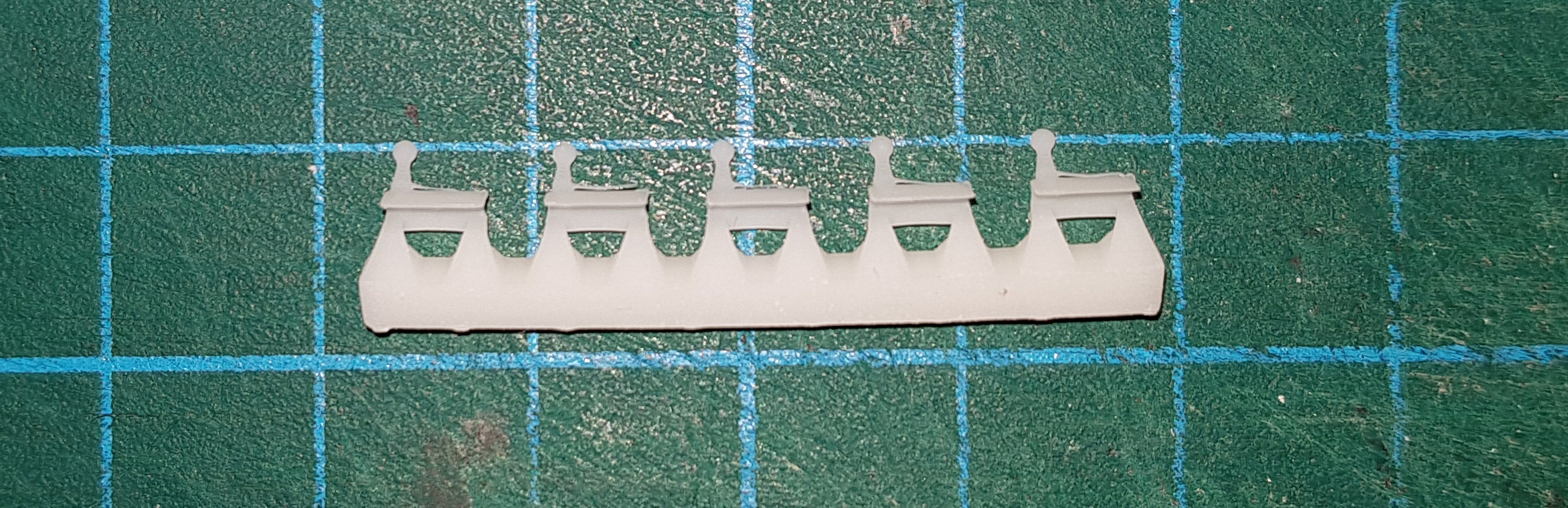 TD14 Ball Finial Ridge Tile 2 Unpainted Model Railway | Etsy UK