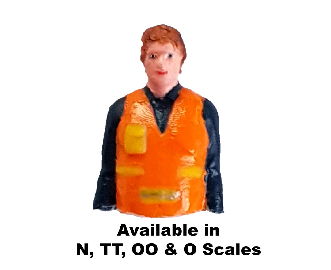 FG02 - Modern Driver - Unpainted- Model Railway Figure - N Scale TT ...