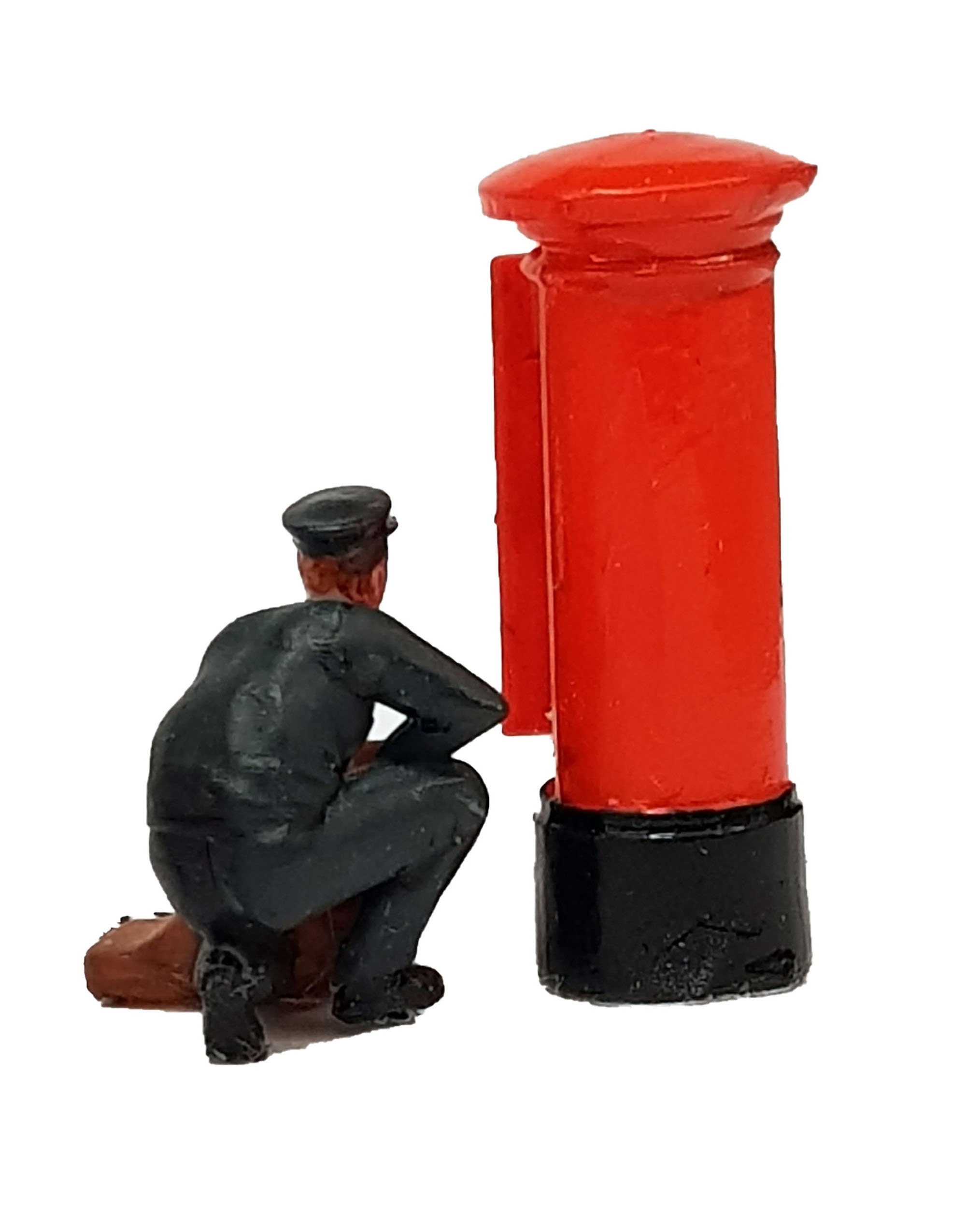 FG07 Postman and Post Box Unpainted Model Railway Figure - Etsy