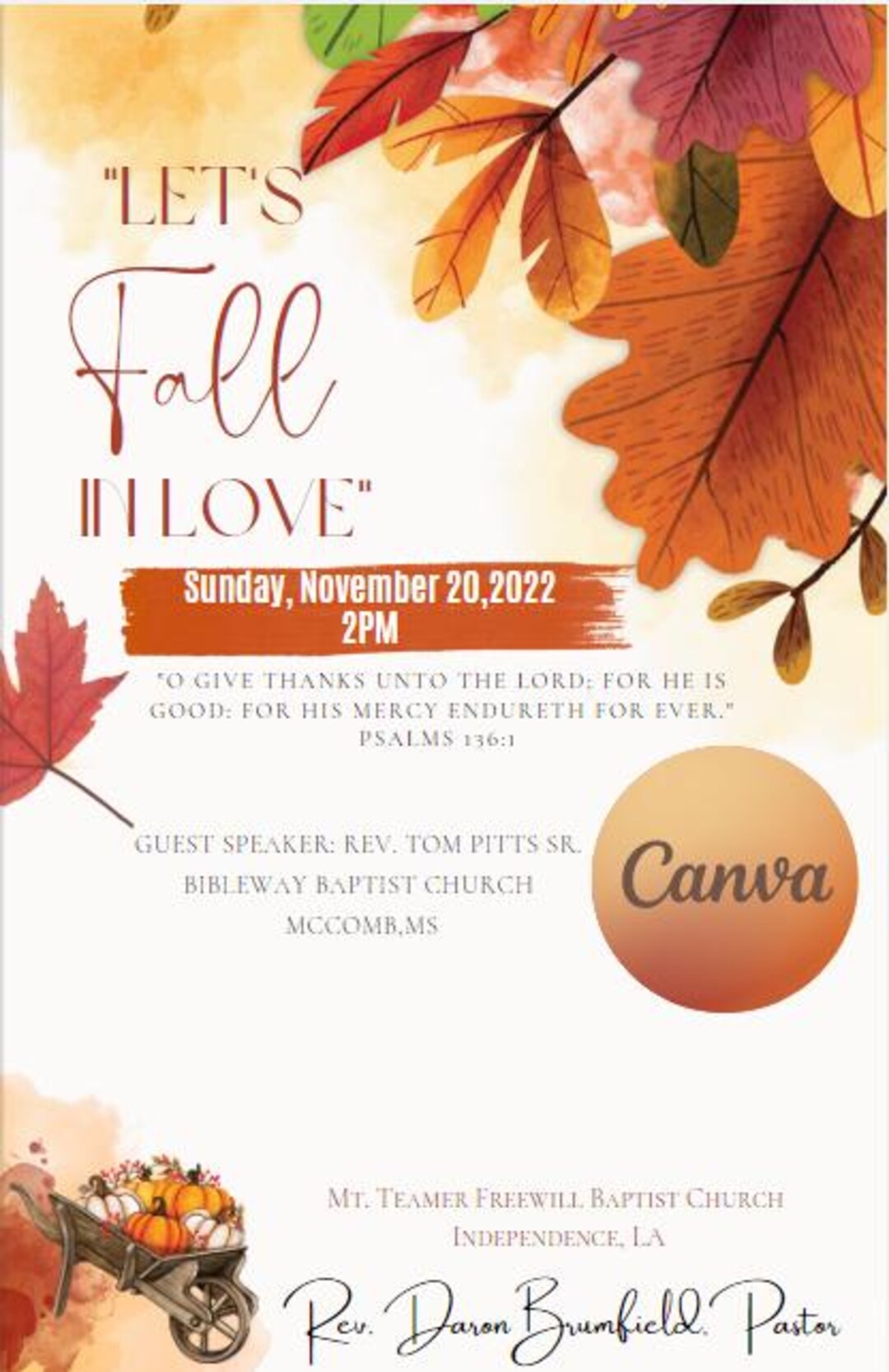 CANVA Fall Program - Etsy