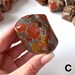 CHOOSE YOUR OWN Red Jasper Conglomerate Freeform Pudding - Etsy