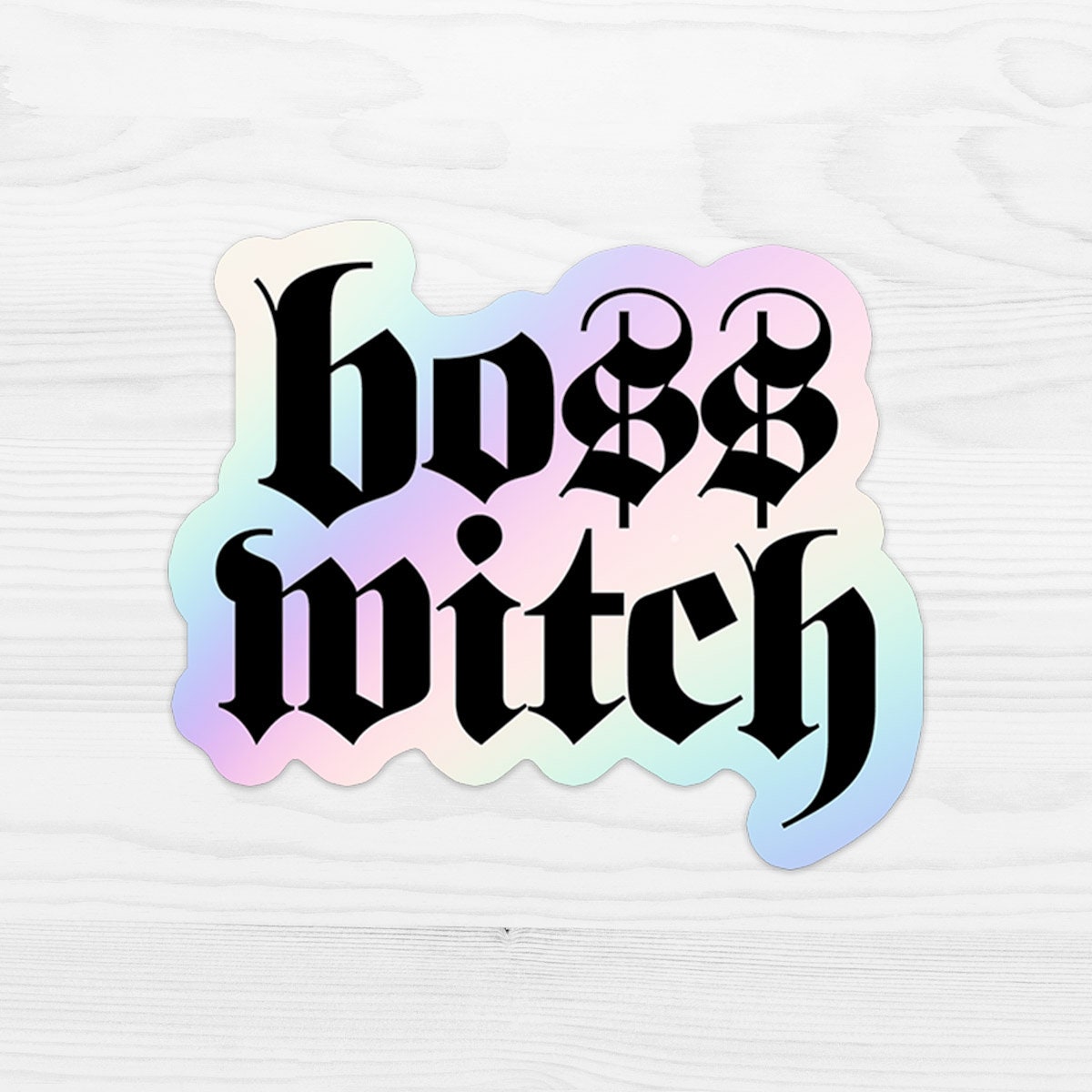 Boss Witch Sticker | Etsy