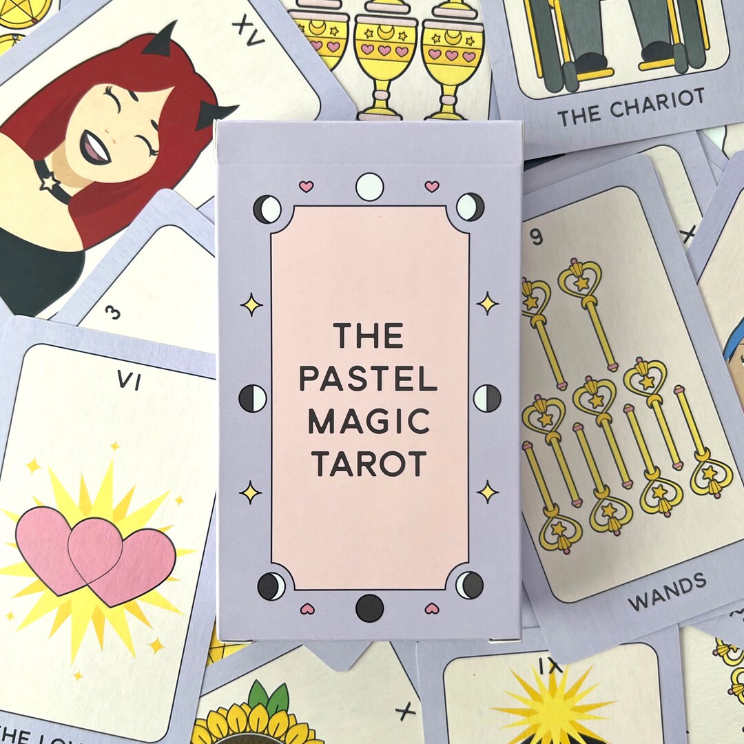 Pastel Magic Tarot Tarot Deck Divination Indie Tarot Deck Cute Tarot ...