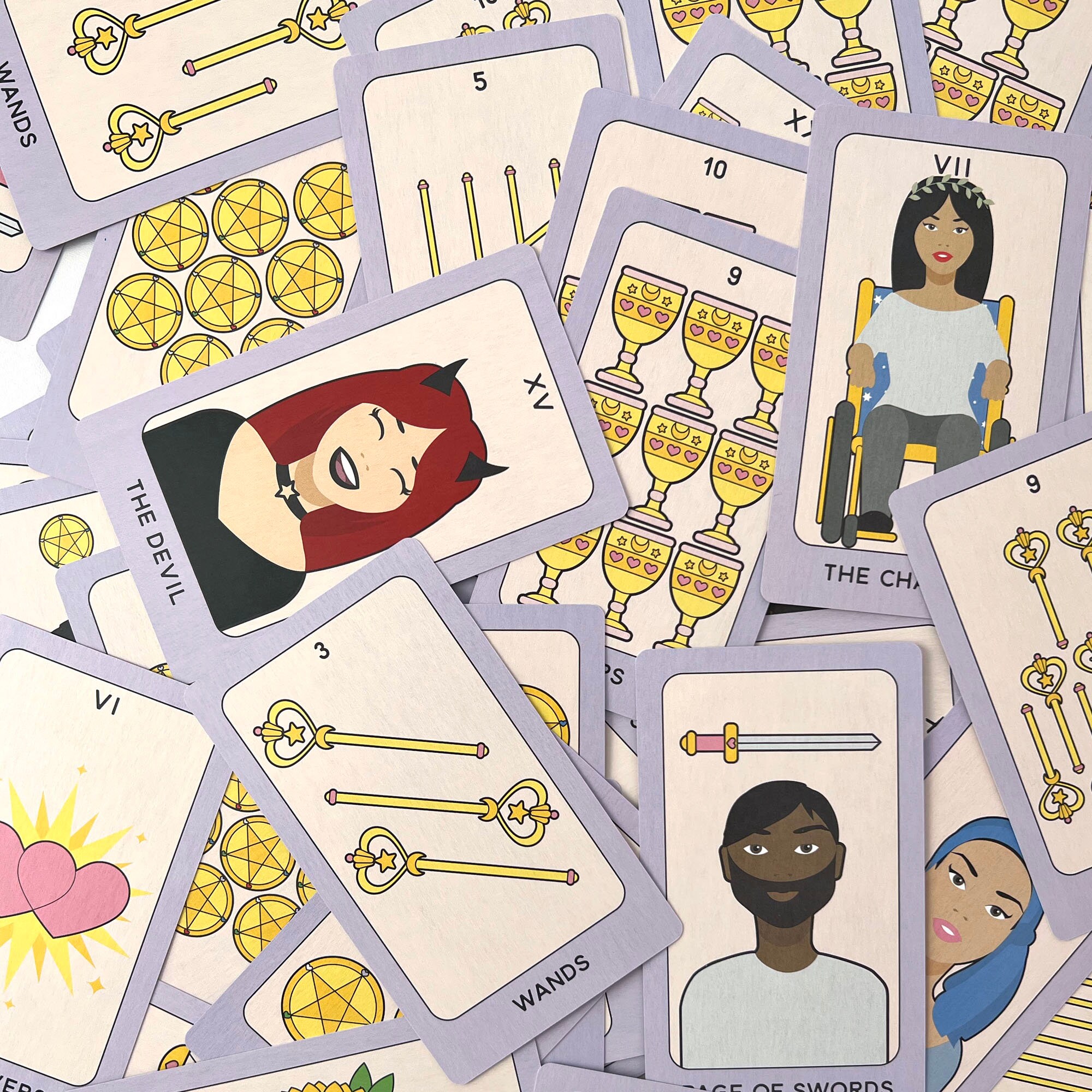 Pastel Magic Tarot Tarot Deck Divination Indie Tarot - Etsy