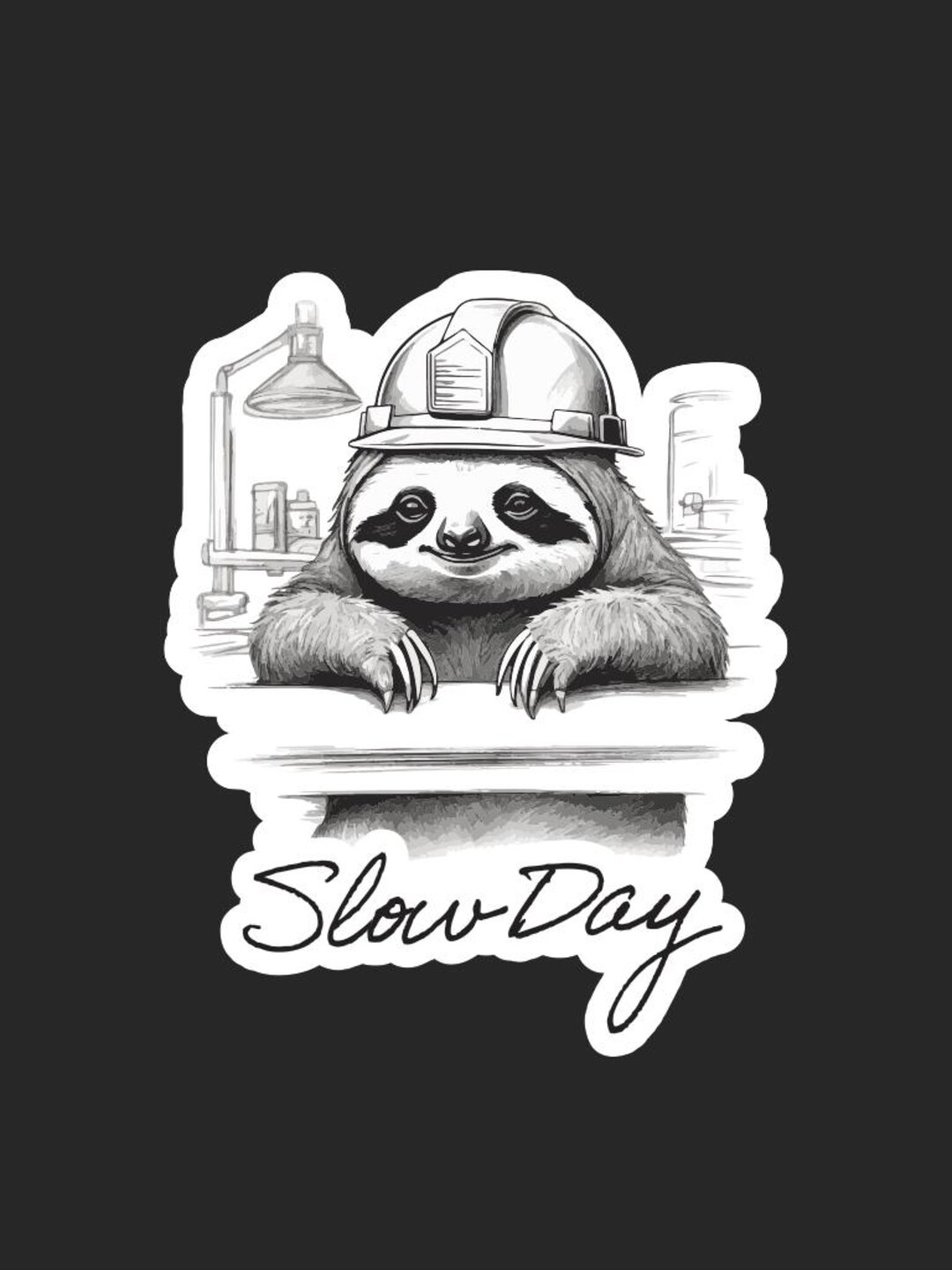 Sticker: Slow Day - Etsy