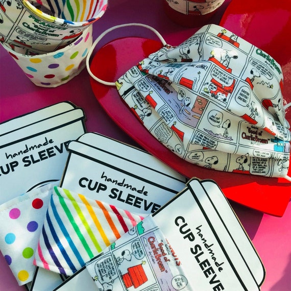 Super Cute Snoopy Face Mask Peanuts Face Mask Face Mask - Etsy