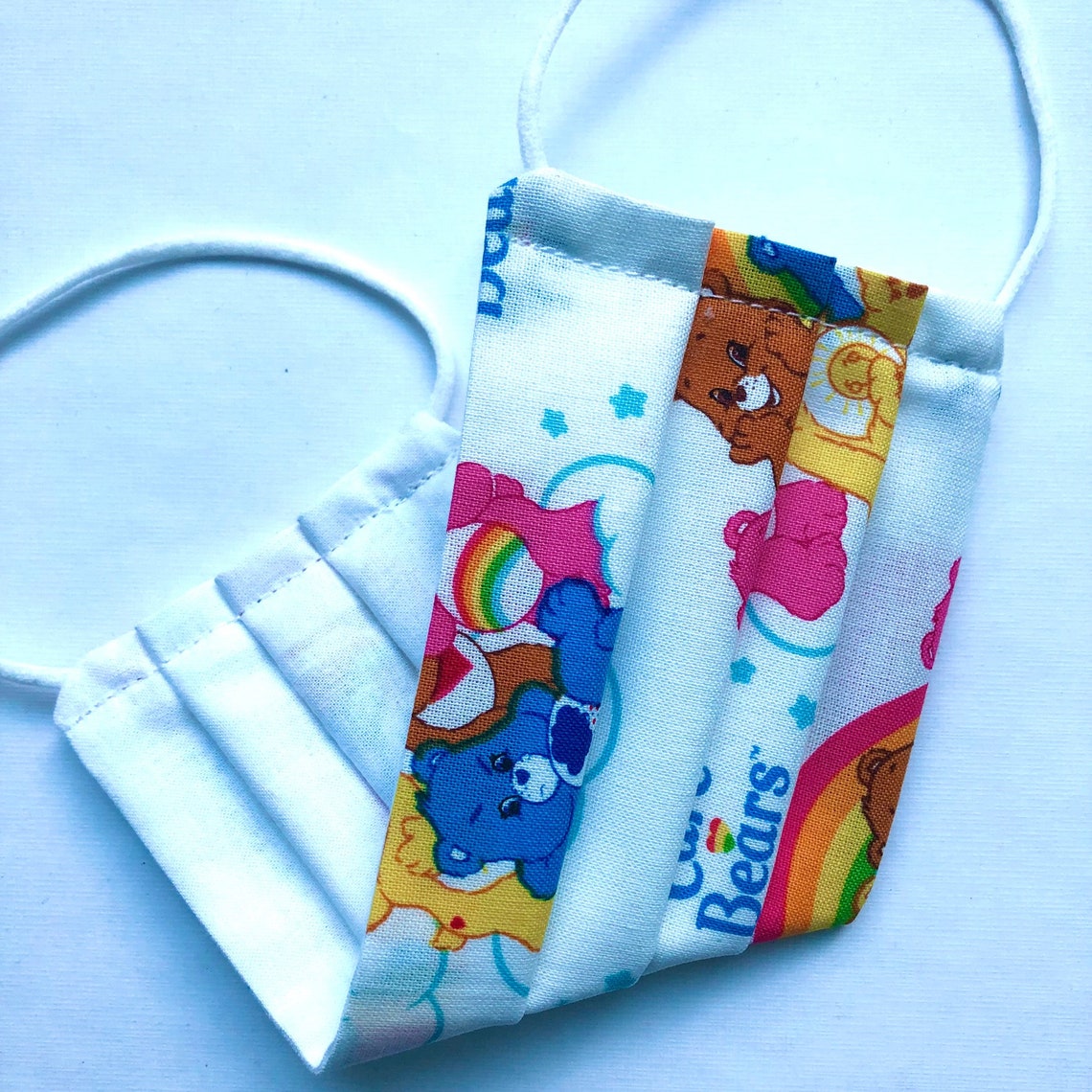Carebears Face Mask, Super Cute Face Mask, Adults, Kids Face Mask ...