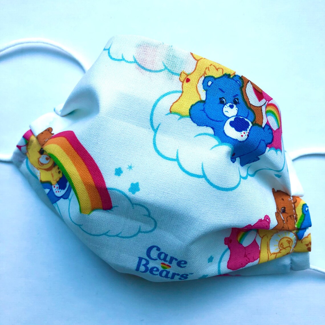 Carebears Face Mask, Super Cute Face Mask, Adults, Kids Face Mask ...