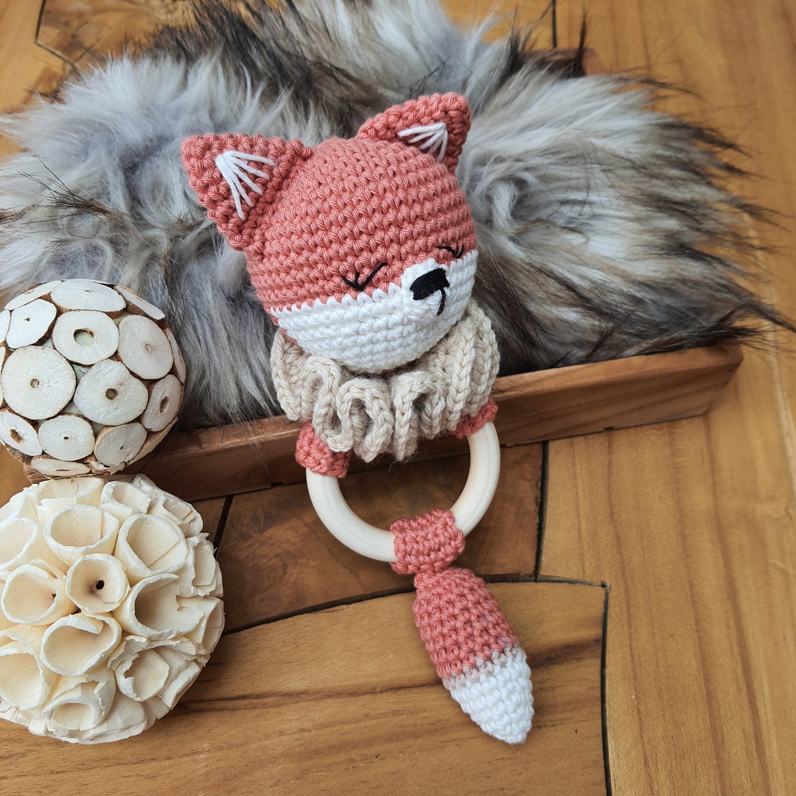 Tutoriel hochet renard crochet patron renard crochet patron - Etsy France