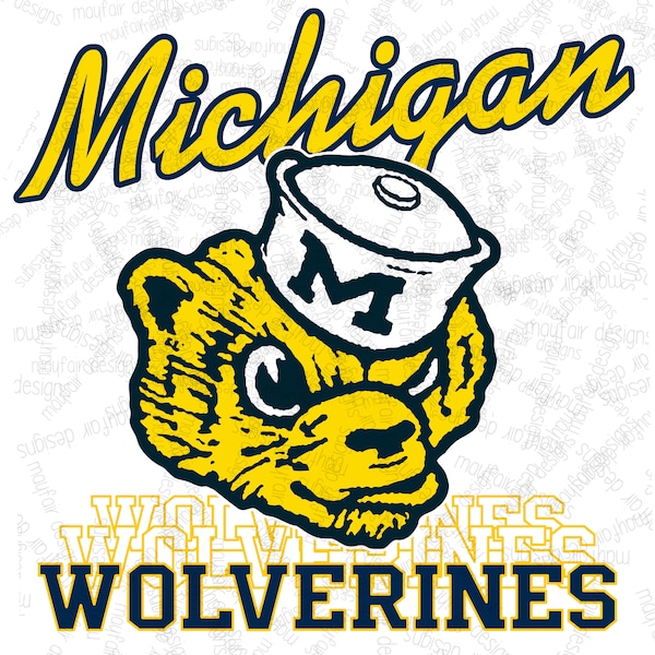 Michigan Wolverines - Etsy