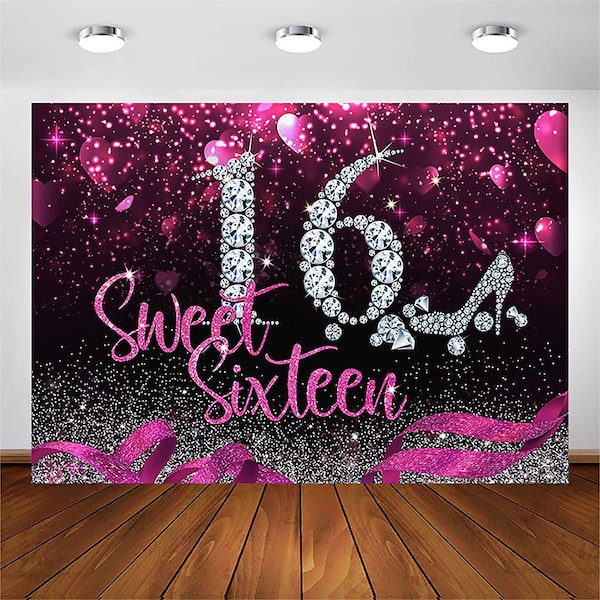 Sweet 16 Background - Etsy