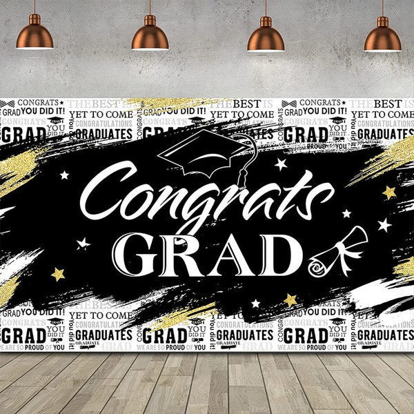 Graduation Party Background - Etsy