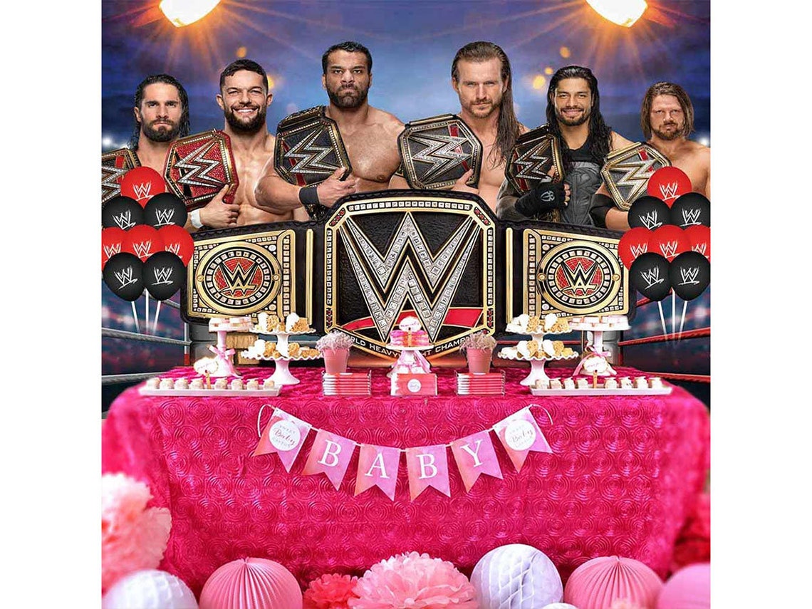 WWE Banner Boxing Arena Backdrop Boxing Match Stadium | Etsy