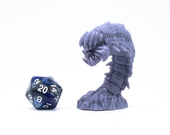 Mindflayer Worm Flay Worm Miniature for Tabletop Games Like D&D and War ...