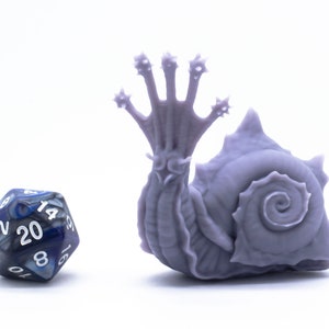 Aquatic Flail Snail Miniature Tabletop Collectable Figure RPG - Etsy