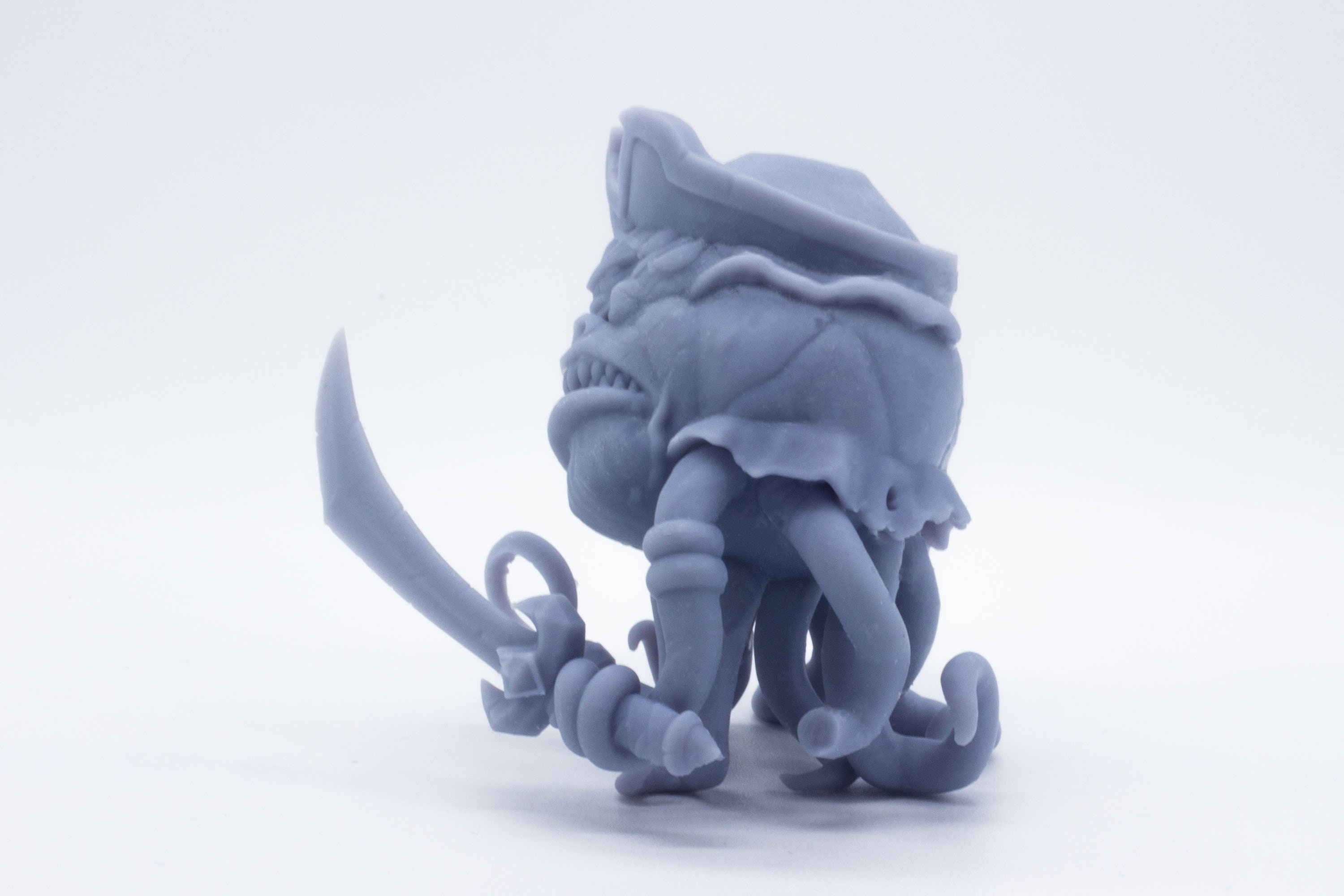 Hooks the Pirate Beholder Miniature DND Tabletop | Etsy