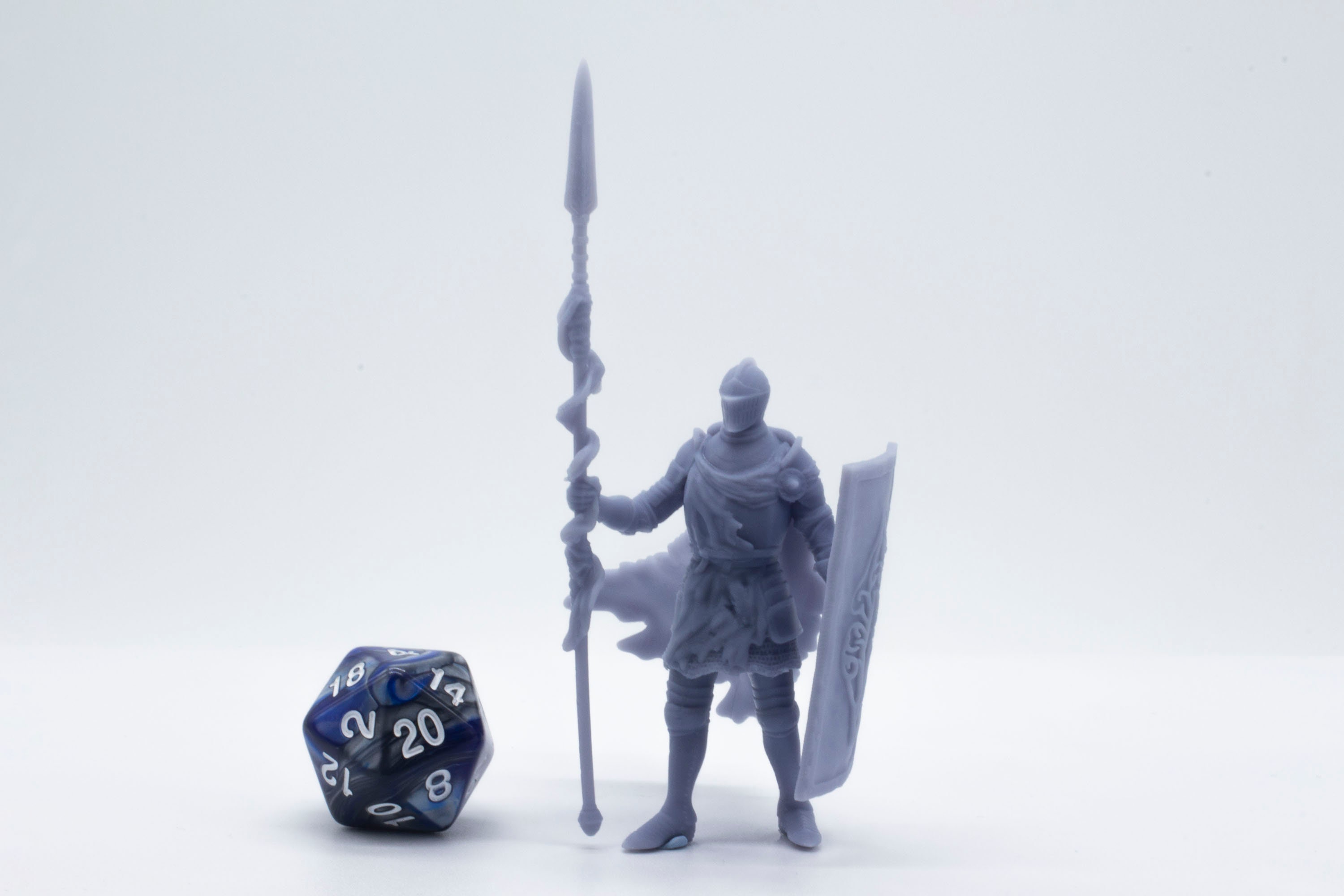Loyal Knight Miniature Tabletop Collectable Figure - Etsy