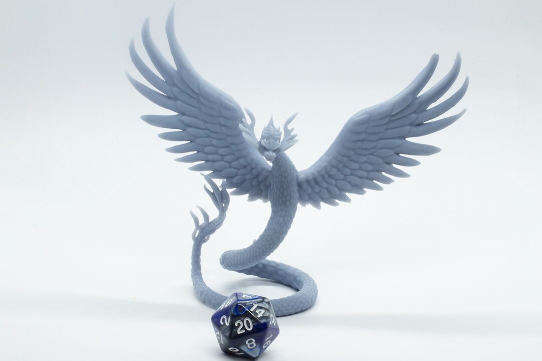 Gigantic Couatl - Miniature - DND - Tabletop - Etsy