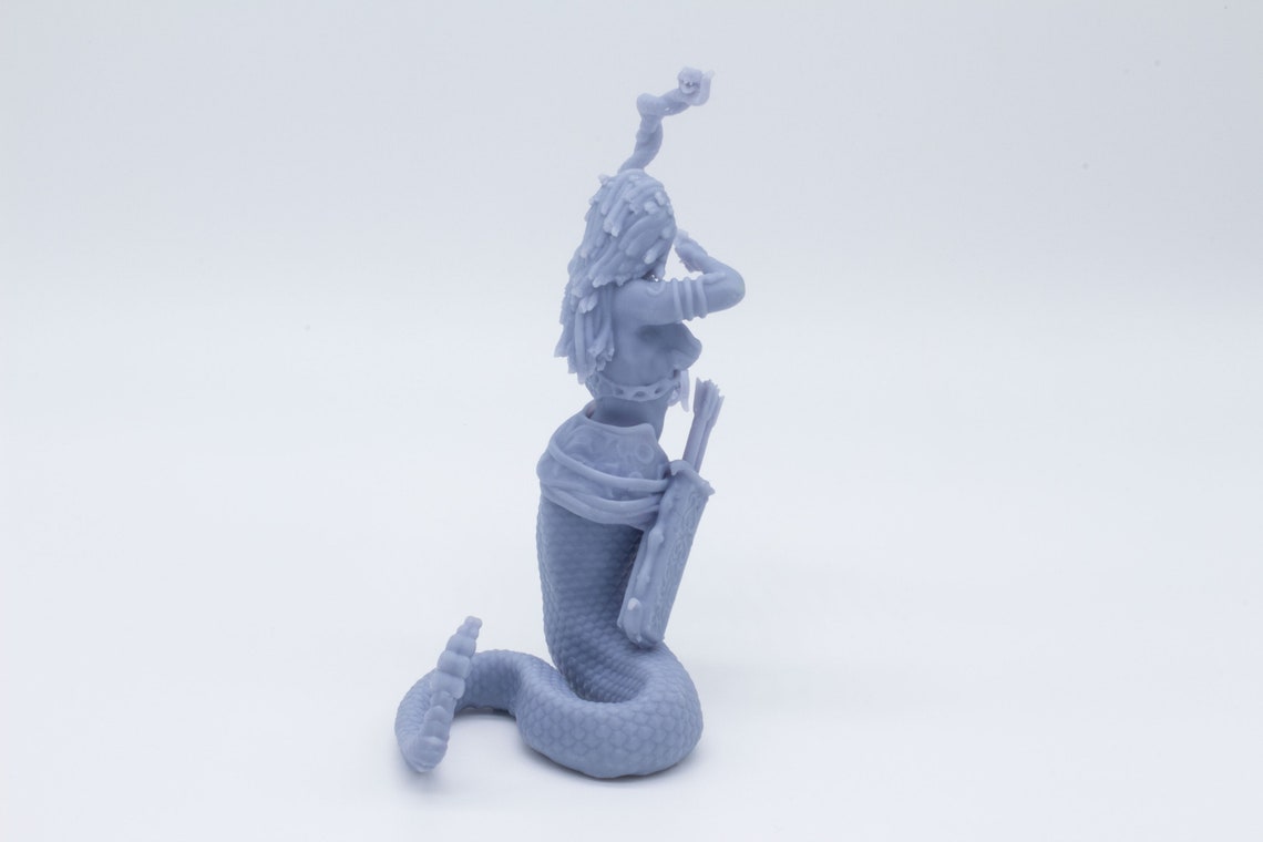 Medusa as an Archer - Miniature - DND - Tabletop - Etsy