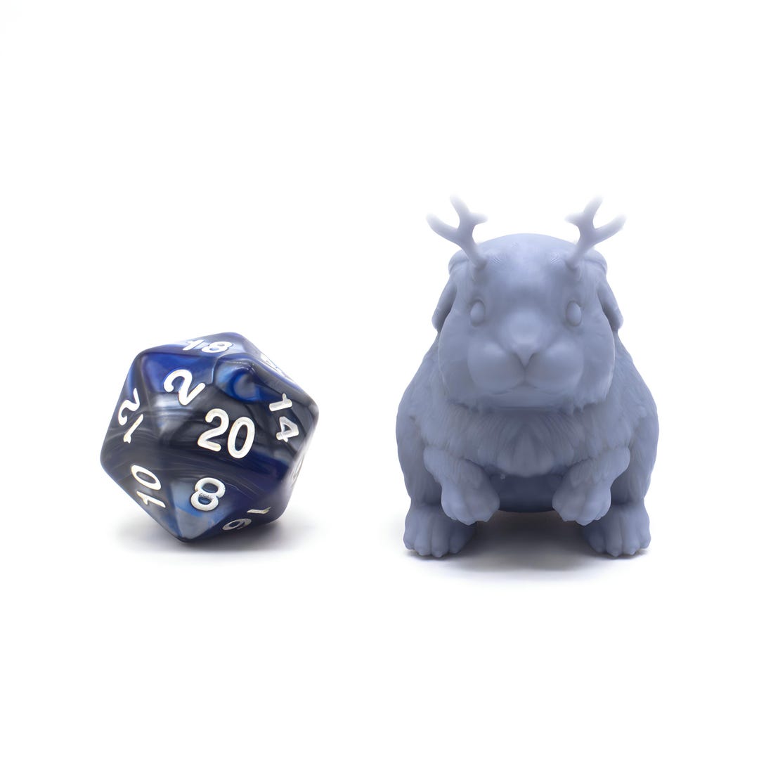 Wendigo Bunny Rabbit - Miniature - DND - Tabletop - Etsy