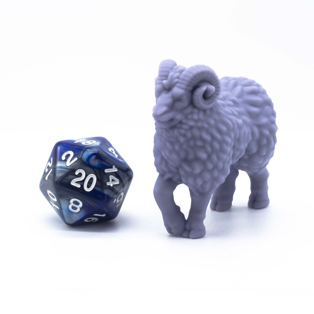 Ram - Miniature - Tabletop - Collectable - Figure - RPG - Etsy