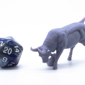 The Bull of Buttermoor Miniature DND Tabletop Collectable - Etsy