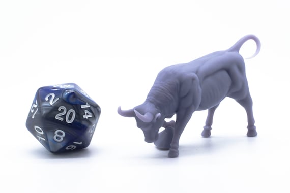 The Bull of Buttermoor Miniature DND Tabletop | Etsy