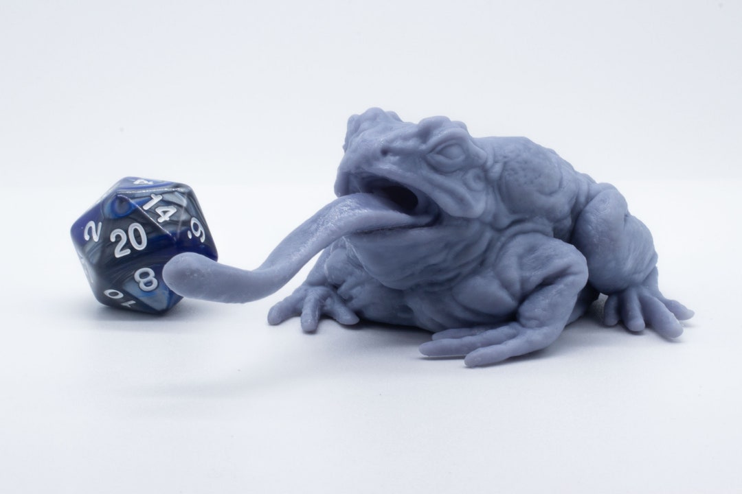 The Attacking Toad - Miniature - Tabletop - Collectable - Etsy