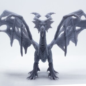 Necrotic Dragon - Miniature - DND - Tabletop - Etsy