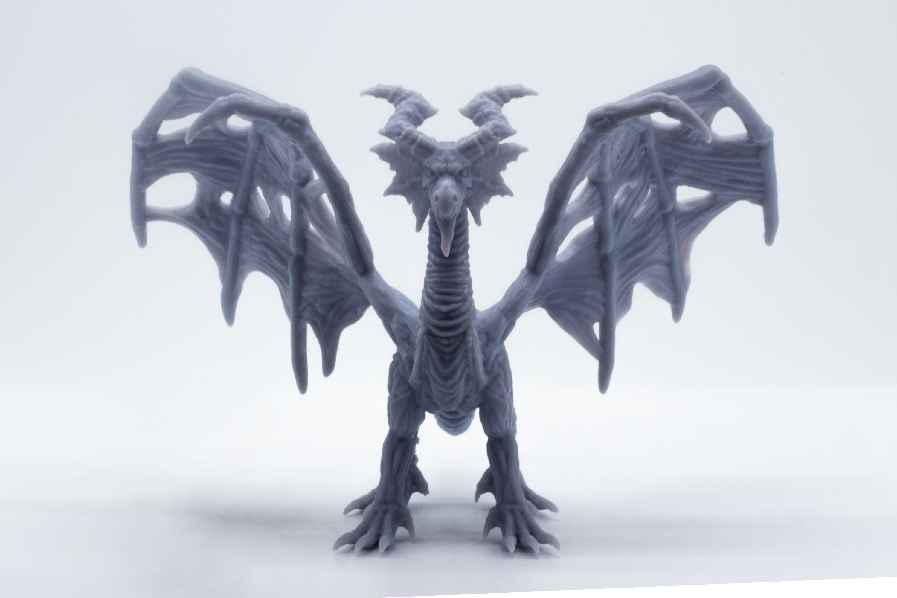Necrotic Dragon - Miniature - DND - Tabletop - Etsy