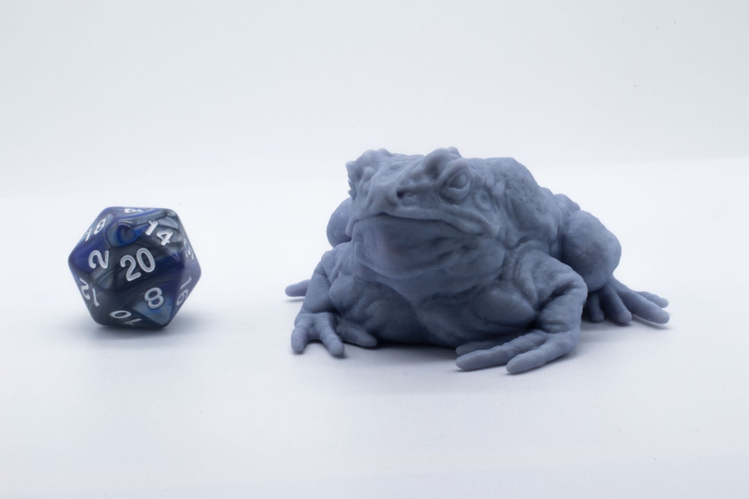 The Waiting Toad - Miniature - DND - Tabletop - Etsy UK