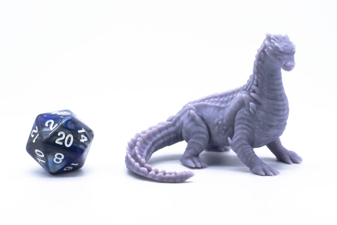 Giant Lizard - Miniature - Tabletop - Collectable - Figure - RPG - Etsy